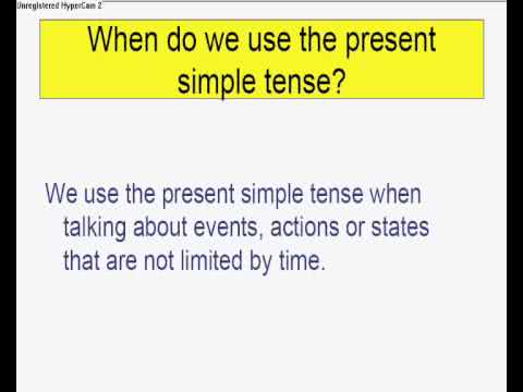 7-B) Simple present (LiveOnlineEnglish) –[Multimedia-English videos]