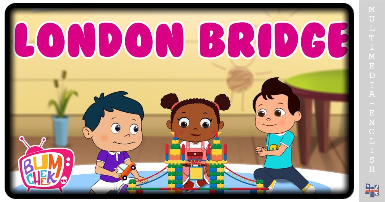 London Bridge is Falling Down | Popular Nursery Rhyme for Kids ...