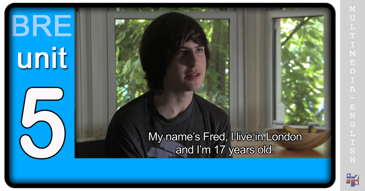 Fred's Daily routine (Loescher Editore Video) –[Multimedia-English videos]