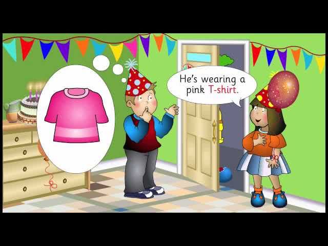 He's wearing... (teachkidsenglish) –[Multimedia-English videos]