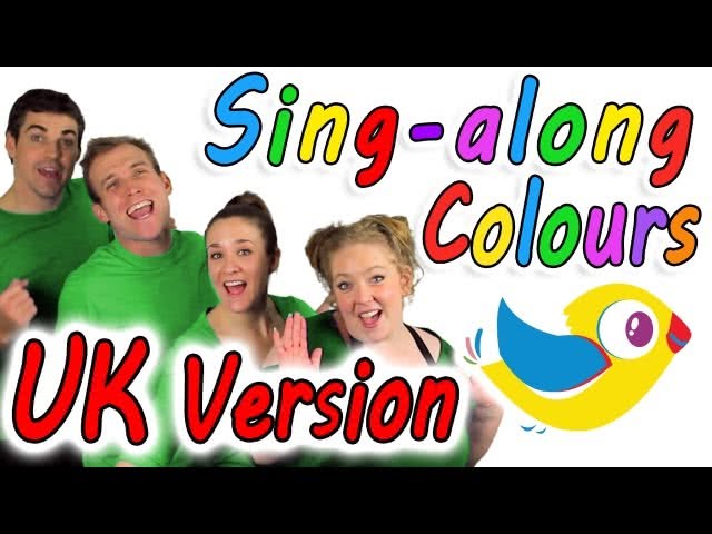 Colours Song -sing along (BouncePatrol) –[Multimedia-English videos]