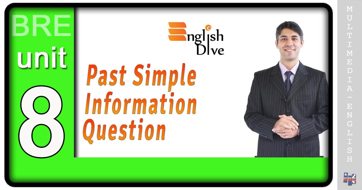 Past Simple Information Question (EnglishDive) –[Multimedia-English videos]