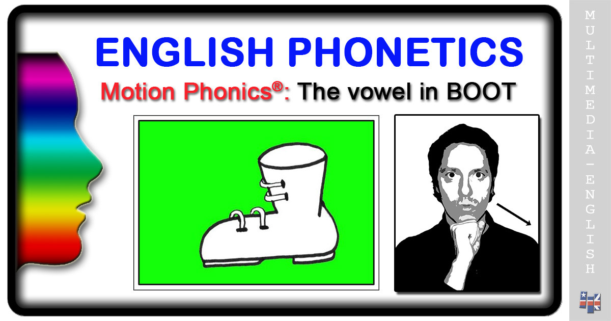 Phonetics: The vowel in BOOT –[Multimedia-English]